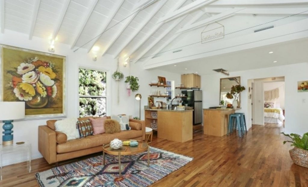 Darling and Secluded Craftsman on Two Lots in Lincoln Heights!